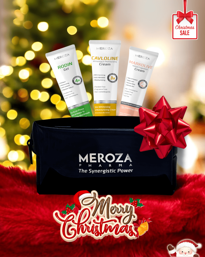 Skin Care Bag - MEROZA Pharma - The Synergistic Power